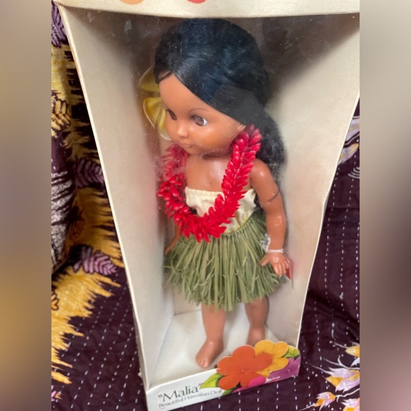 Vintage | Toys | Vintage 972 Malia Hawaiian Doll Anekona Hawaii Wahine ...